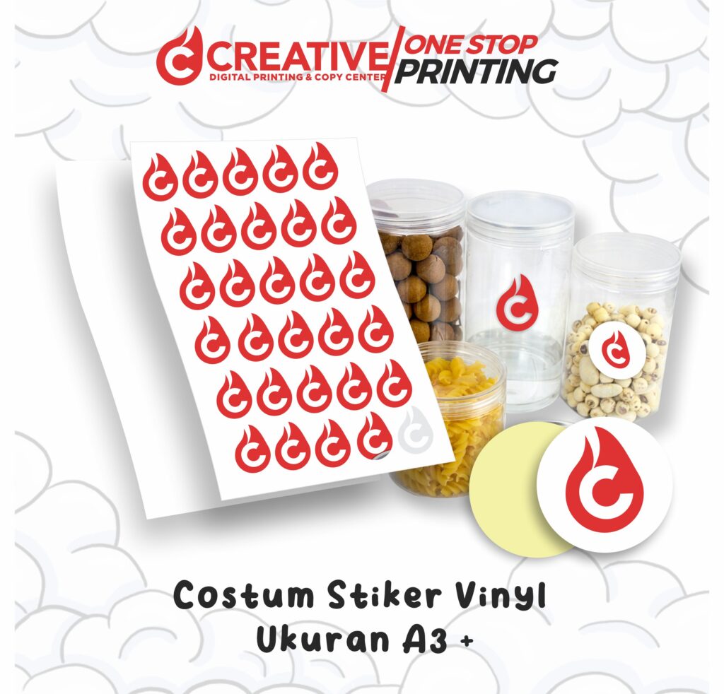 Sticker Vinyl - Creative Digital Printing